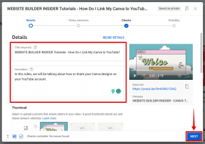 How Do I Link My Canva to YouTube? - WebsiteBuilderInsider.com