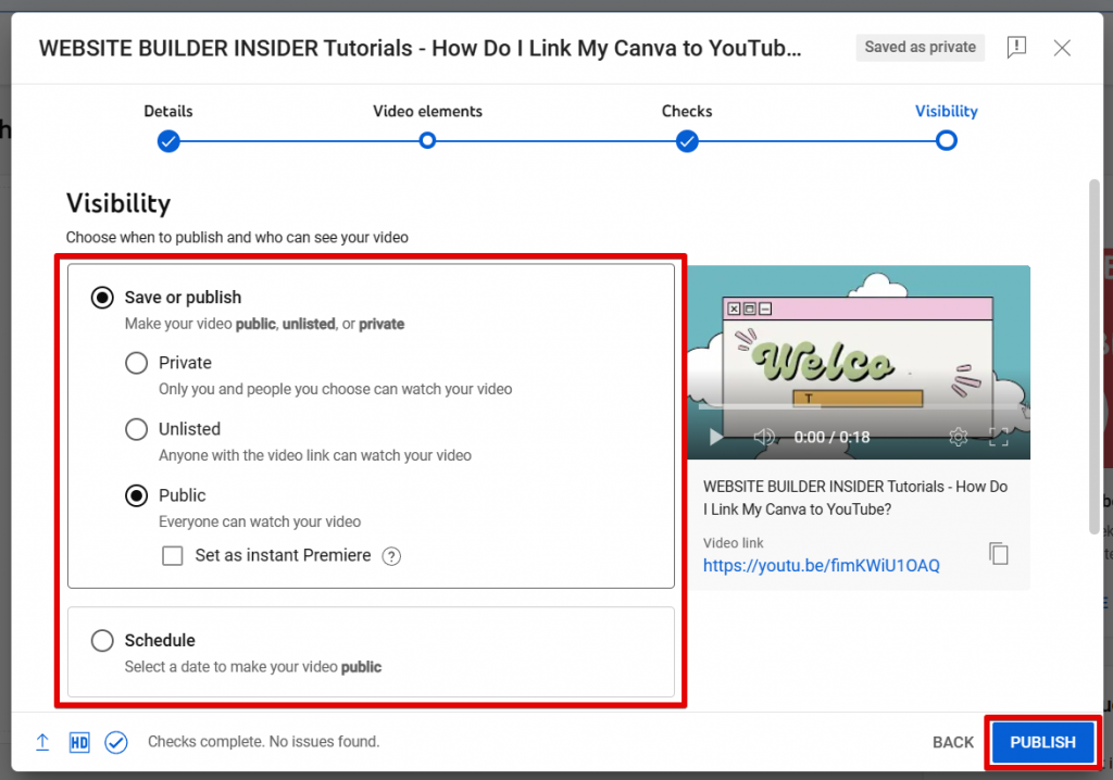 How Do I Link My Canva to YouTube? - WebsiteBuilderInsider.com