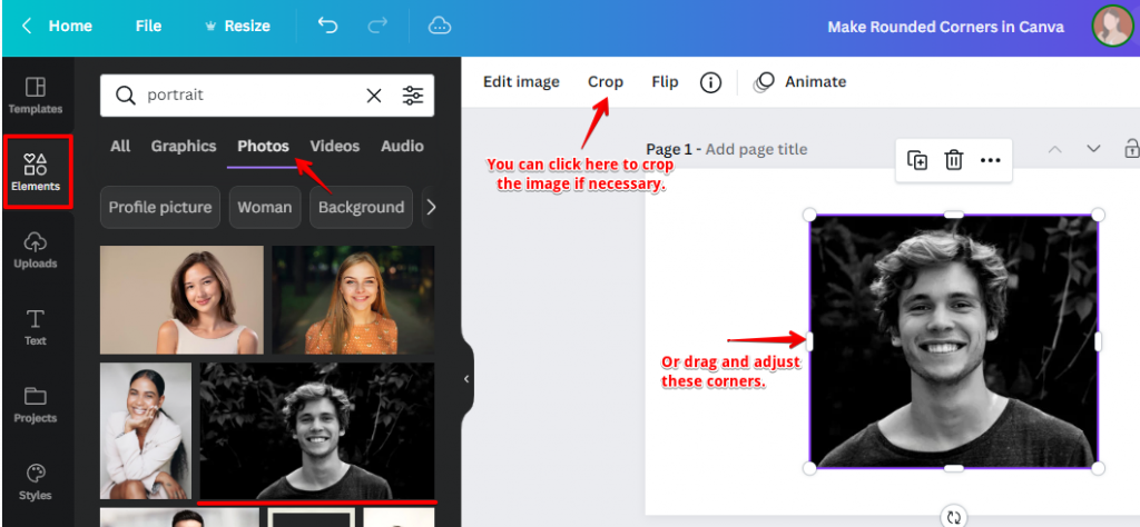 How Do You Make Rounded Corners in Canva? - WebsiteBuilderInsider.com