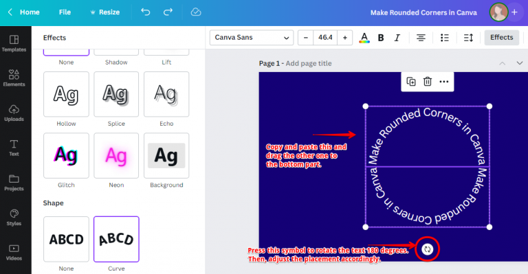 How Do You Make Rounded Corners in Canva? - WebsiteBuilderInsider.com