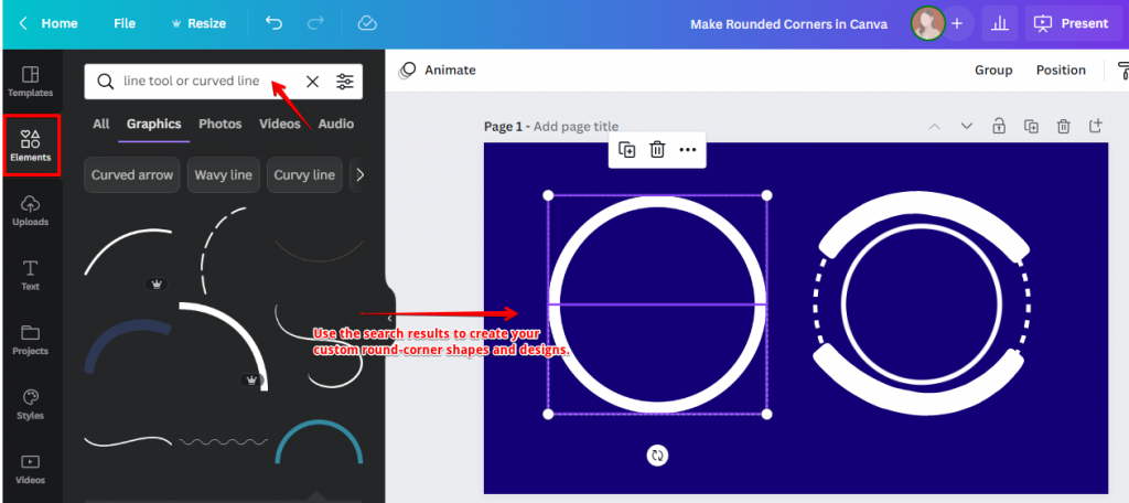 How Do You Make Rounded Corners in Canva? - WebsiteBuilderInsider.com