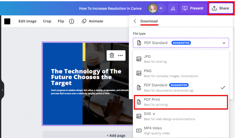 How Do I Increase Resolution in Canva? [2024 Guide] - WebsiteBuilderInsider.com