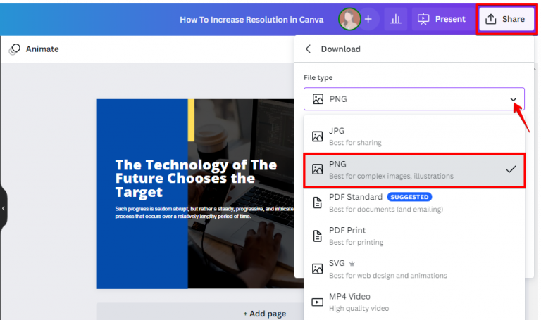 How Do I Increase Resolution in Canva? [2024 Guide] - WebsiteBuilderInsider.com