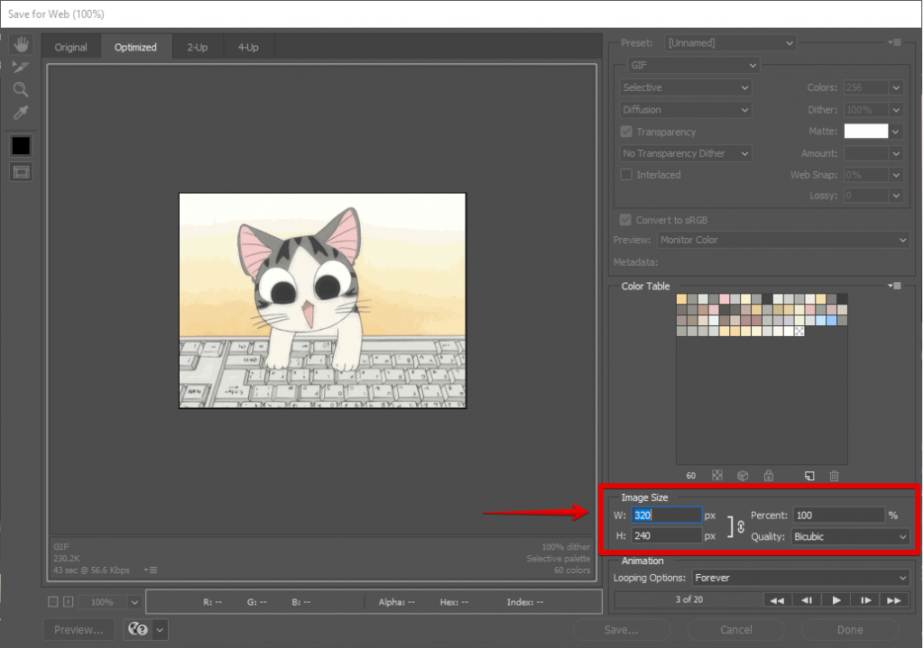How Do I Reduce the Size of a GIF in Photoshop? - WebsiteBuilderInsider.com