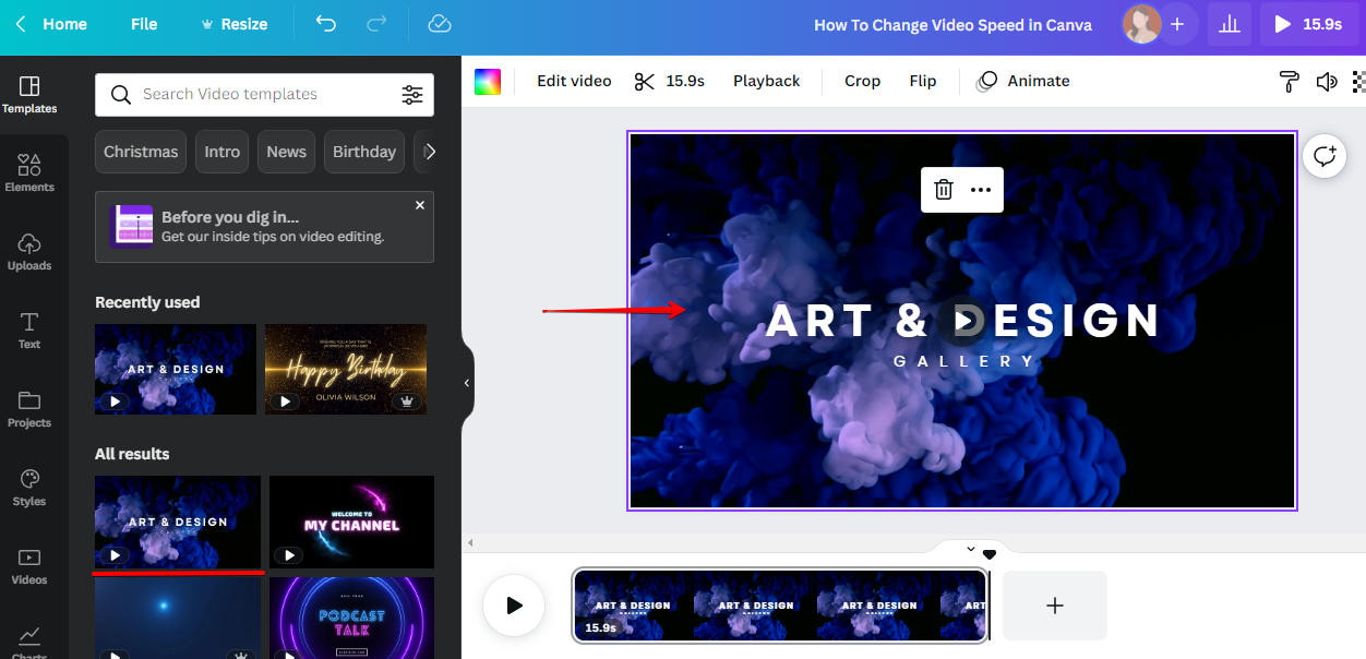 How Do I Change Video Speed In Canva WebsiteBuilderInsider
